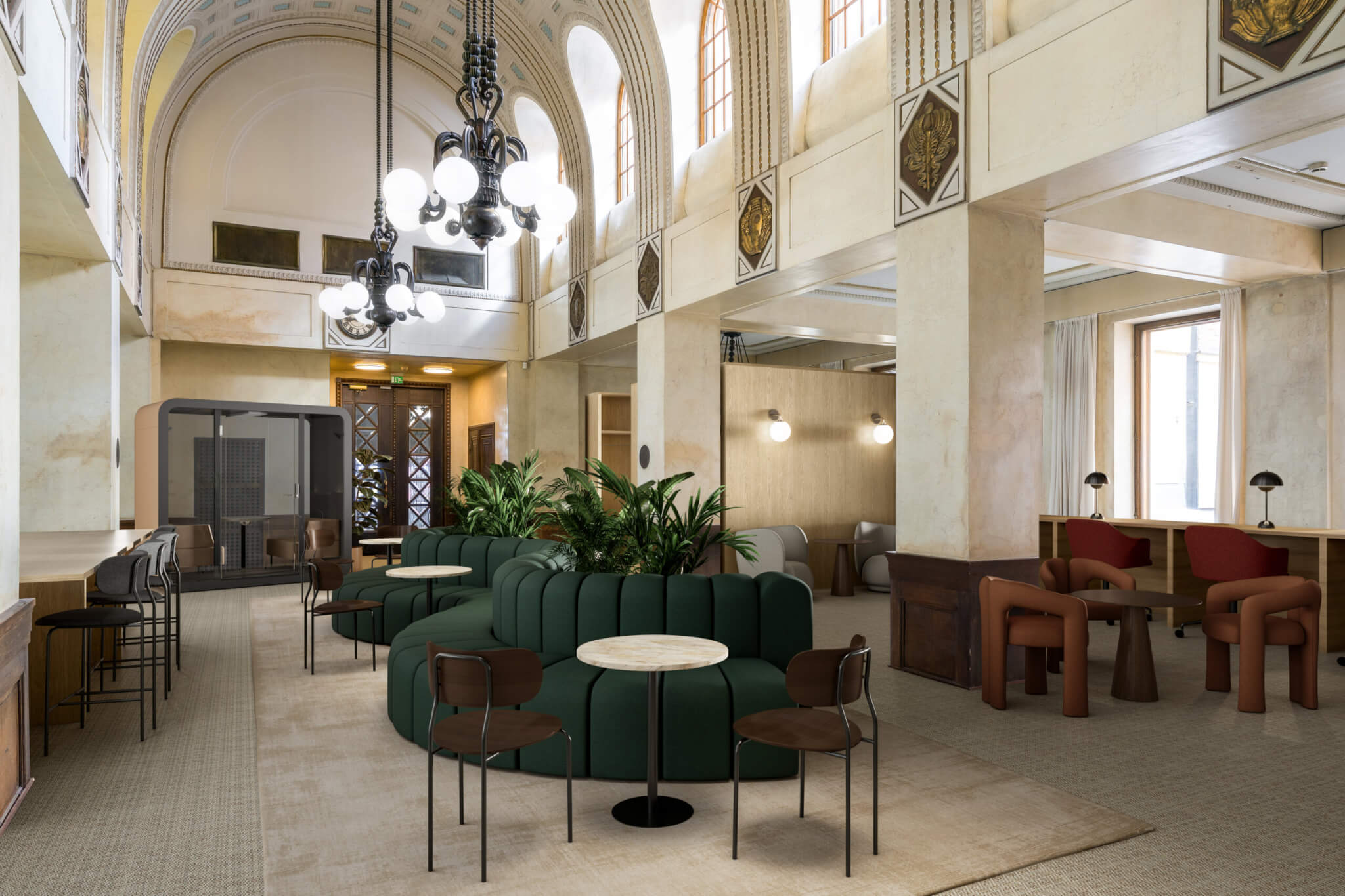 Helsingin ydinkeskustan historiallisessa arvokiinteistössä on tarjolla ...